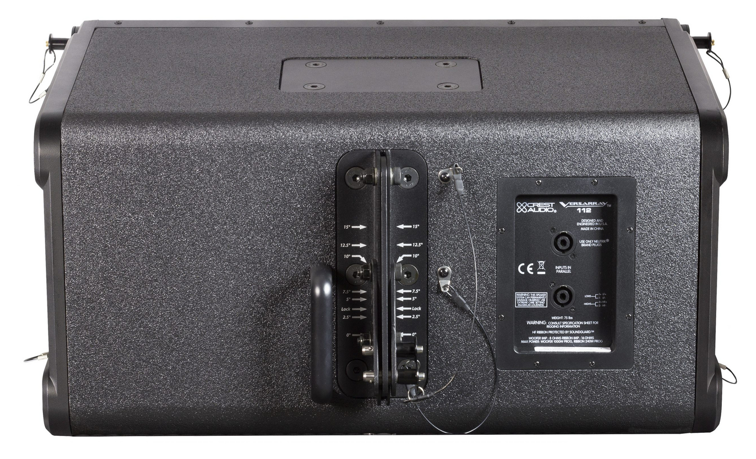 Crest Audio® Versarray® 112 MK III Two-Way Passive Ribbon Line Array ...