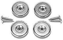 Metal Glide Feet - Peavey