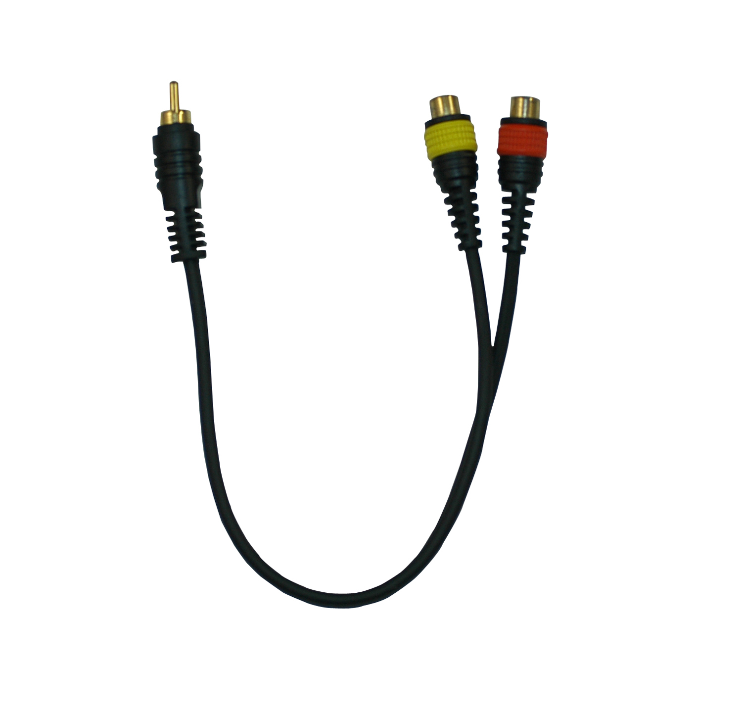 PV Y 1' - RCA Male to 2) RCA Females - Peavey