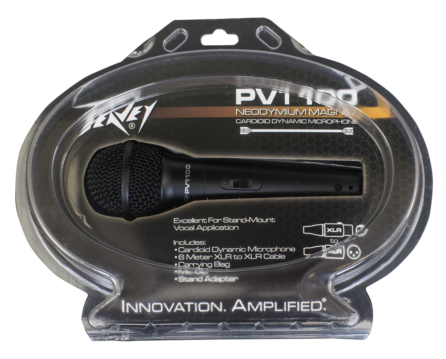 PV®i 100 XLR Dynamic Cardioid Microphone with XLR Cable - Peavey