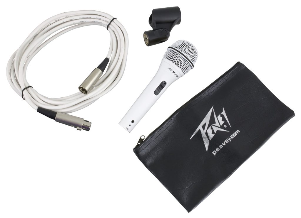 PV®i 2 Dynamic Vocal Microphone with XLR Cable - White