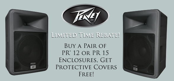 Peavey Announces PR Series Rebate: Buy a Pair, Get the Covers Free ...