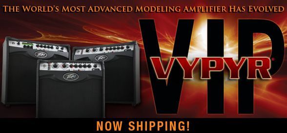Now Shipping: Peavey Vypyr VIP Series Variable Instrument Performance ...