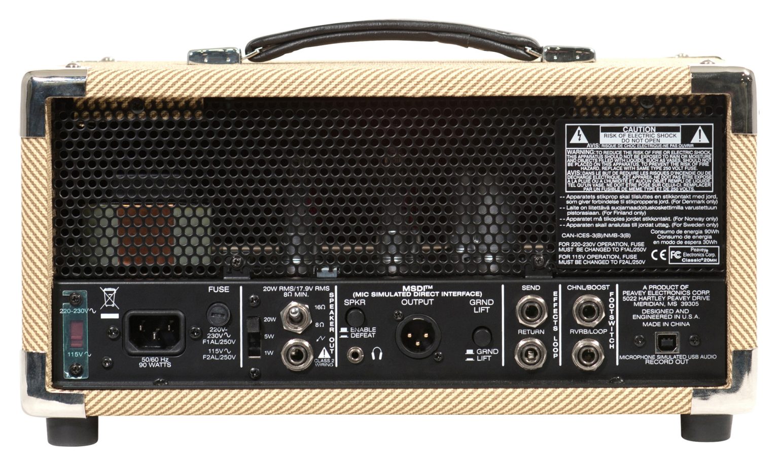 Classic® 20 MH Guitar Mini Amp Head Vintage Guitar Amp