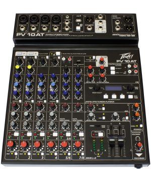 PV® 10 AT 10 Channel Compact Mixer with Bluetooth and Antares® Auto ...