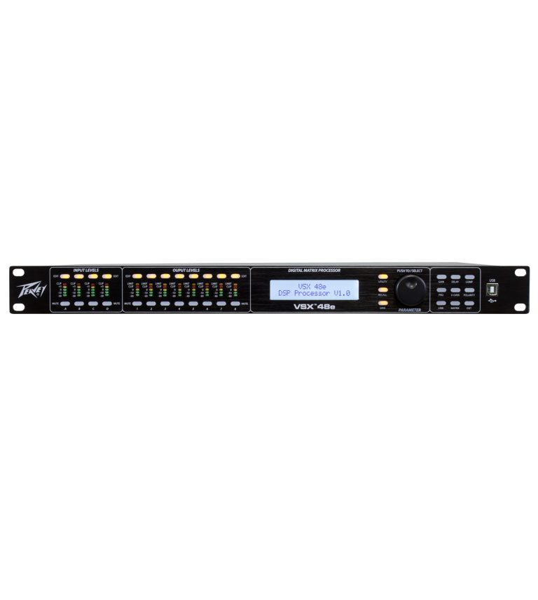 VSX™ 48e DSP-based Loudspeaker Management System - Peavey