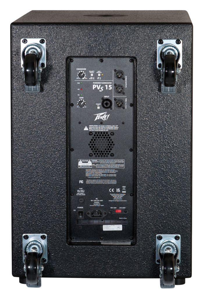 PVs 15 Vented Powered Bass Subwoofer - Peavey