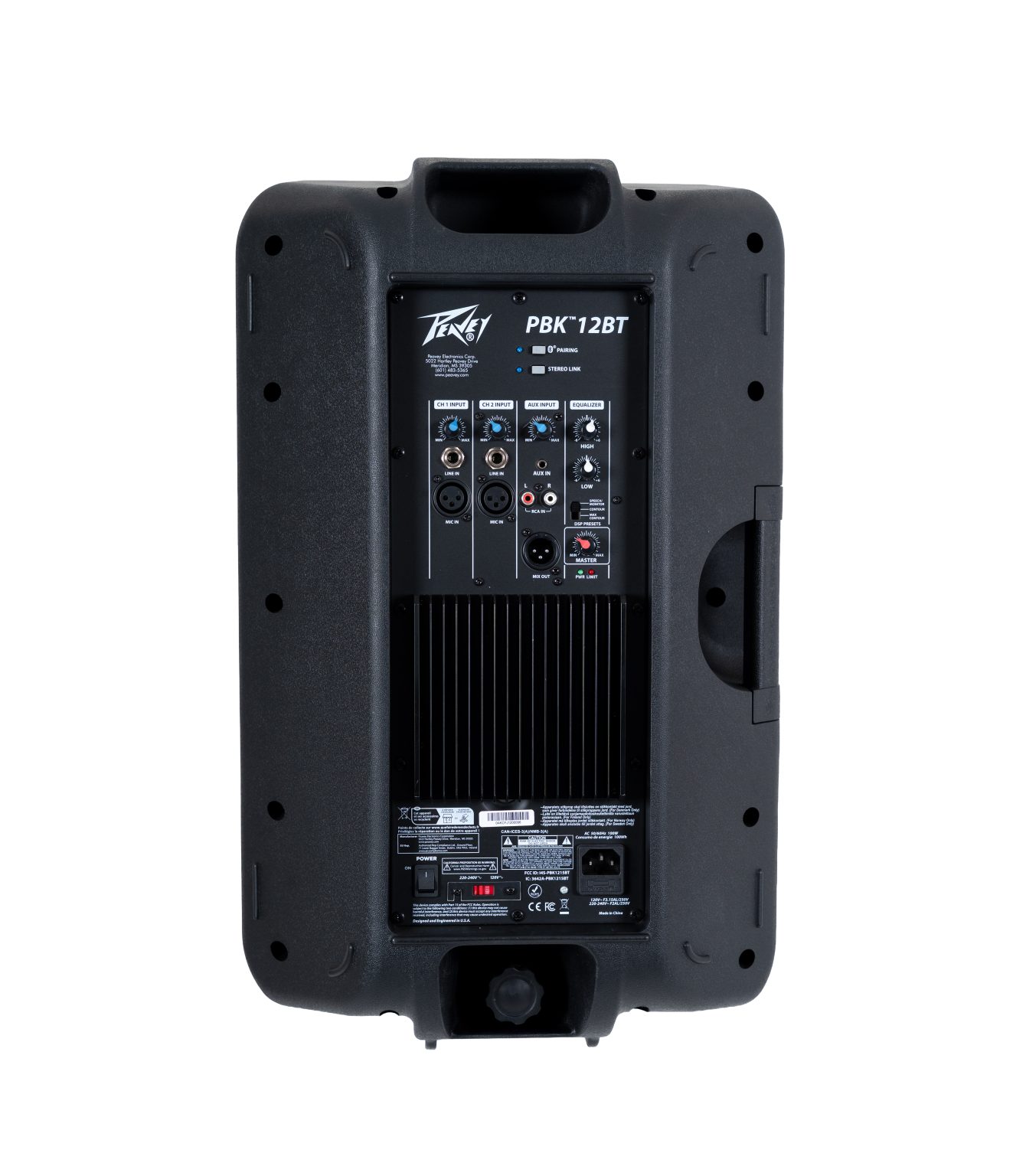 PBK™ 12BT Powered Speaker System - Peavey