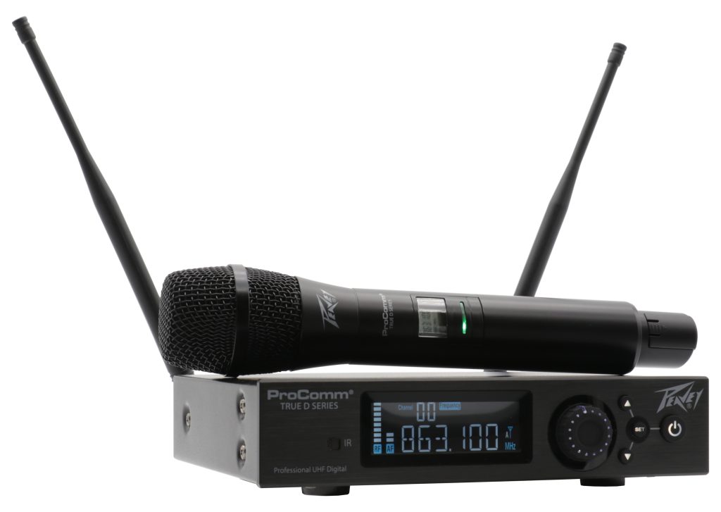 ProComm® TRUE D Professional UHF Wireless Handheld Microphone - Peavey